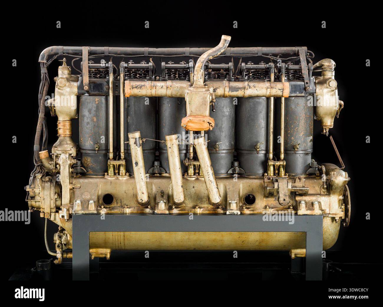 Maybach MB IVa was a German six-cylinder in-line reciprocating aircraft ...