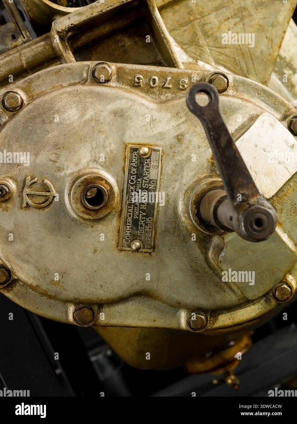 The Hall-Scott A-7-A is an in-line, four-cylinder, water-cooled engine ...