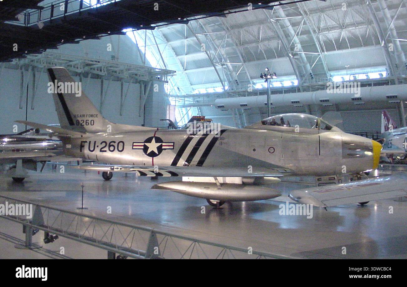 North American F-86A Sabre (1947) was a United States single-engine ...