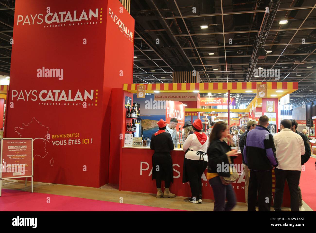 Pays Catalan at Agriculture Fair held in Paris, France on February 26 ...