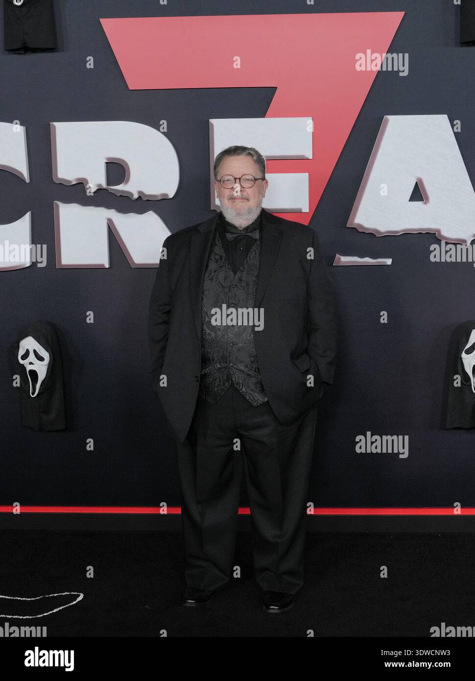Roger L. Jackson arrives at the Paramount Pictures' SCREAM 7 Los ...