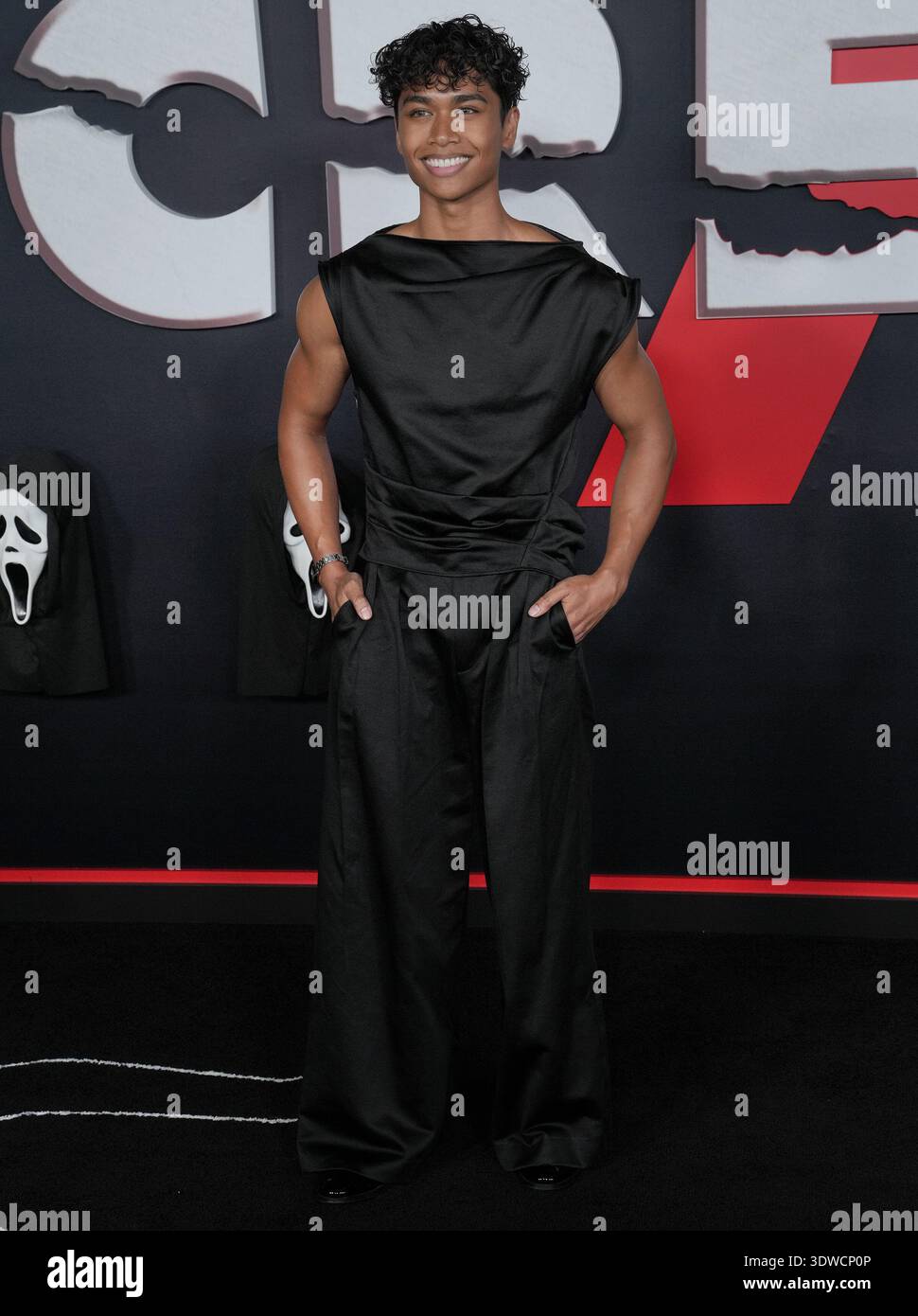 Angelo Marasigan arrives at the Paramount Pictures' SCREAM 7 Los ...