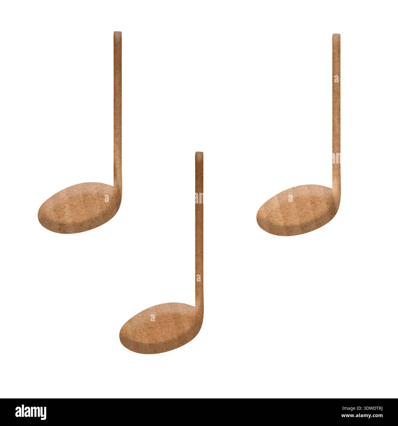 Digital composite Musical notation. Music noteswith a an overlay of ...