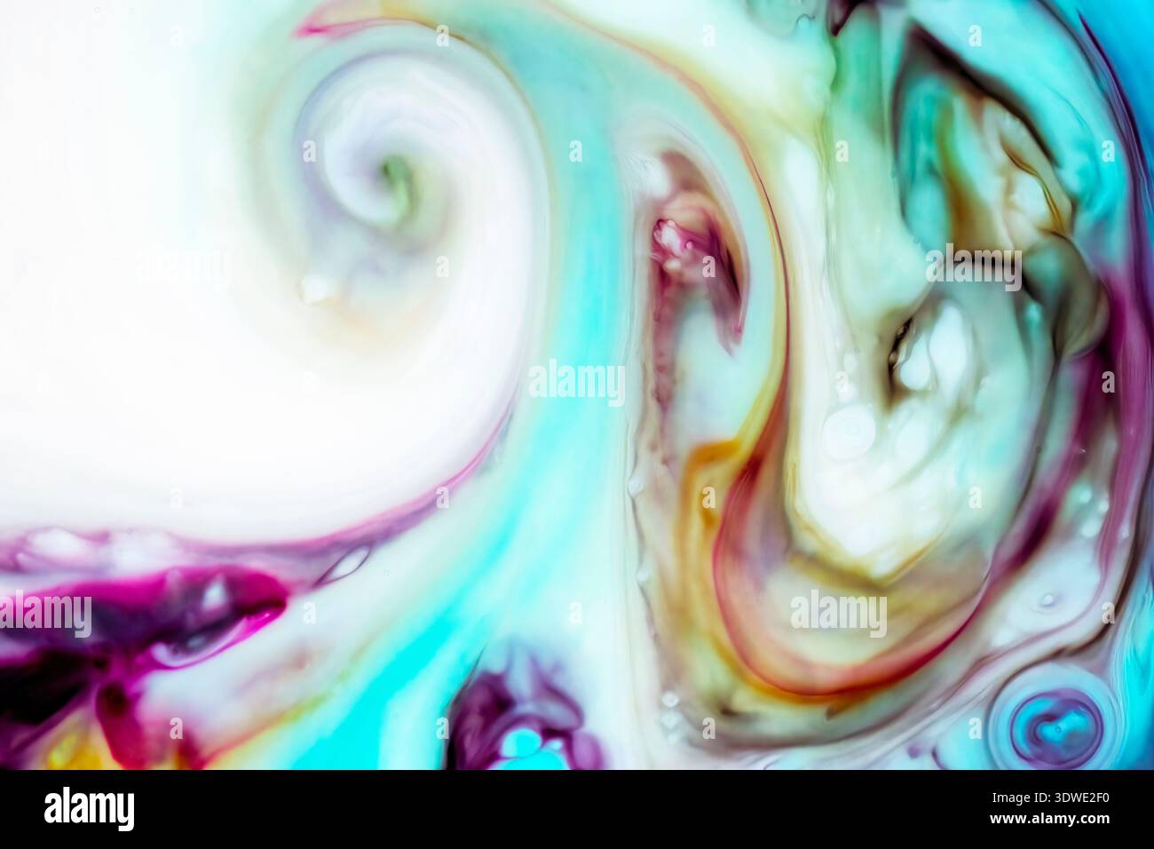 Ethereal swirl of pastel hues creates hi-res stock photography and ...