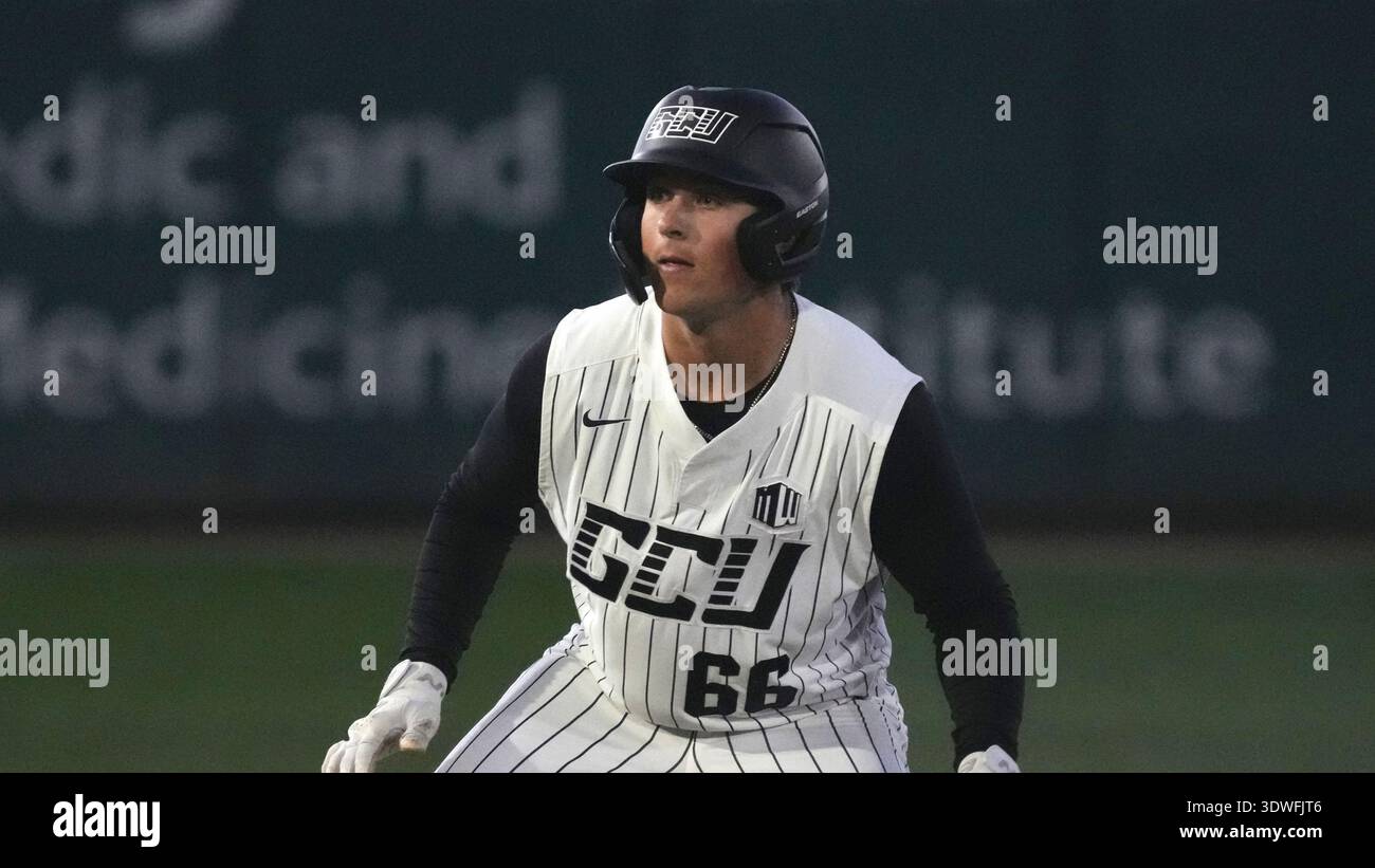 Grand Canyon utility Tanner Johns (66) during an NCAA baseball game ...