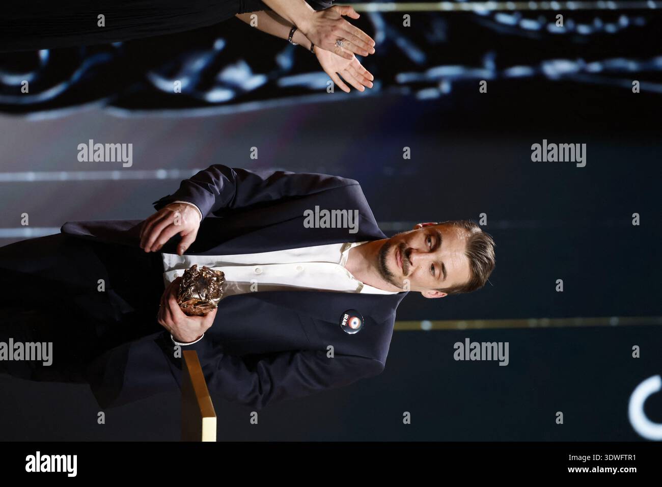 Pierre Lottin during the 51st Cesar Film Awards held at l'Olympia on ...