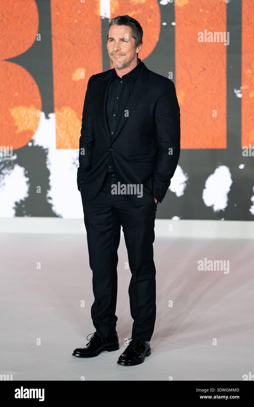 Christian Bale attends "The Bride!" World Premiere at Cineworld ...