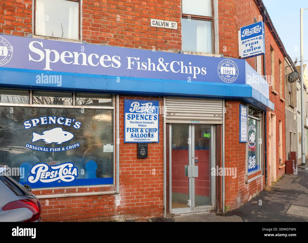 Eddie spences east belfast hi-res stock photography and images - Alamy