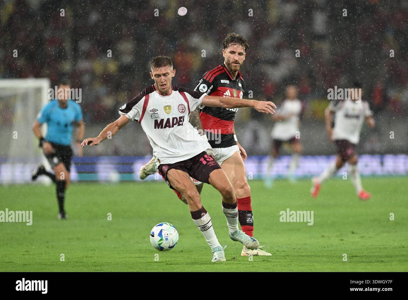 Rio De Janeiro, Brazil. 26th Feb, 2026. Flamengo and Lanús face each ...