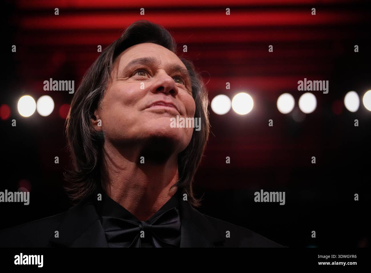 Canadian actor Jim Carrey looks on ahead of the 51st Cesar Awards ...