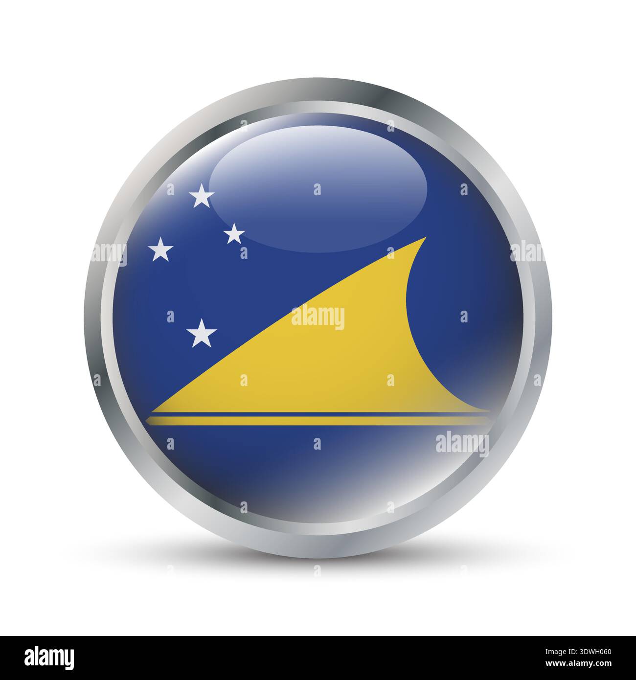 National flag of the tokelau Stock Vector Images - Alamy