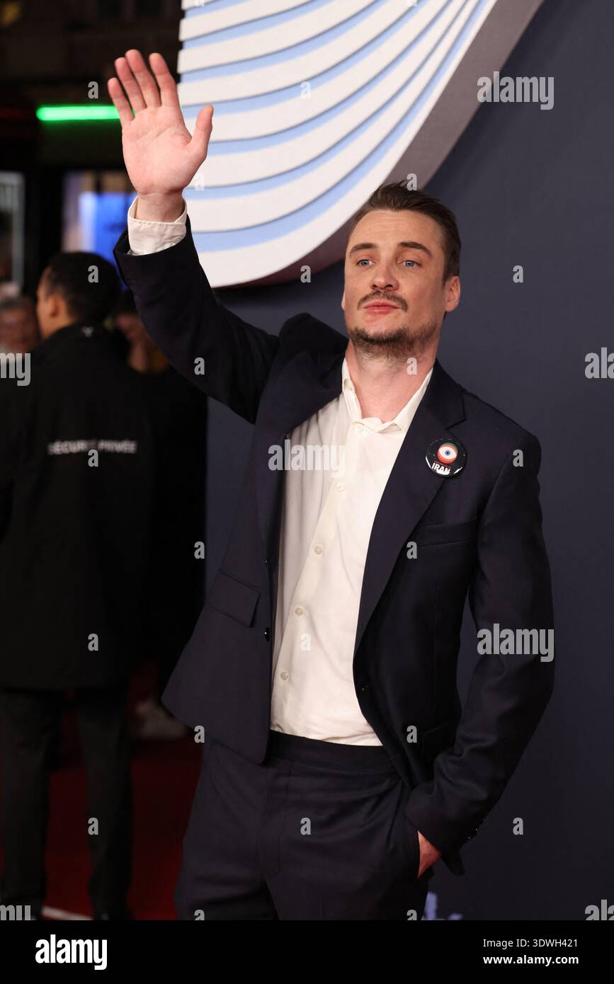 Pierre Lottin arrives at the 51st Cesar Film Awards held at l'Olympia ...