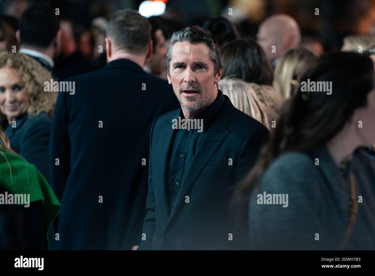 Christian Bale attends "The Bride!" World Premiere at Cineworld ...