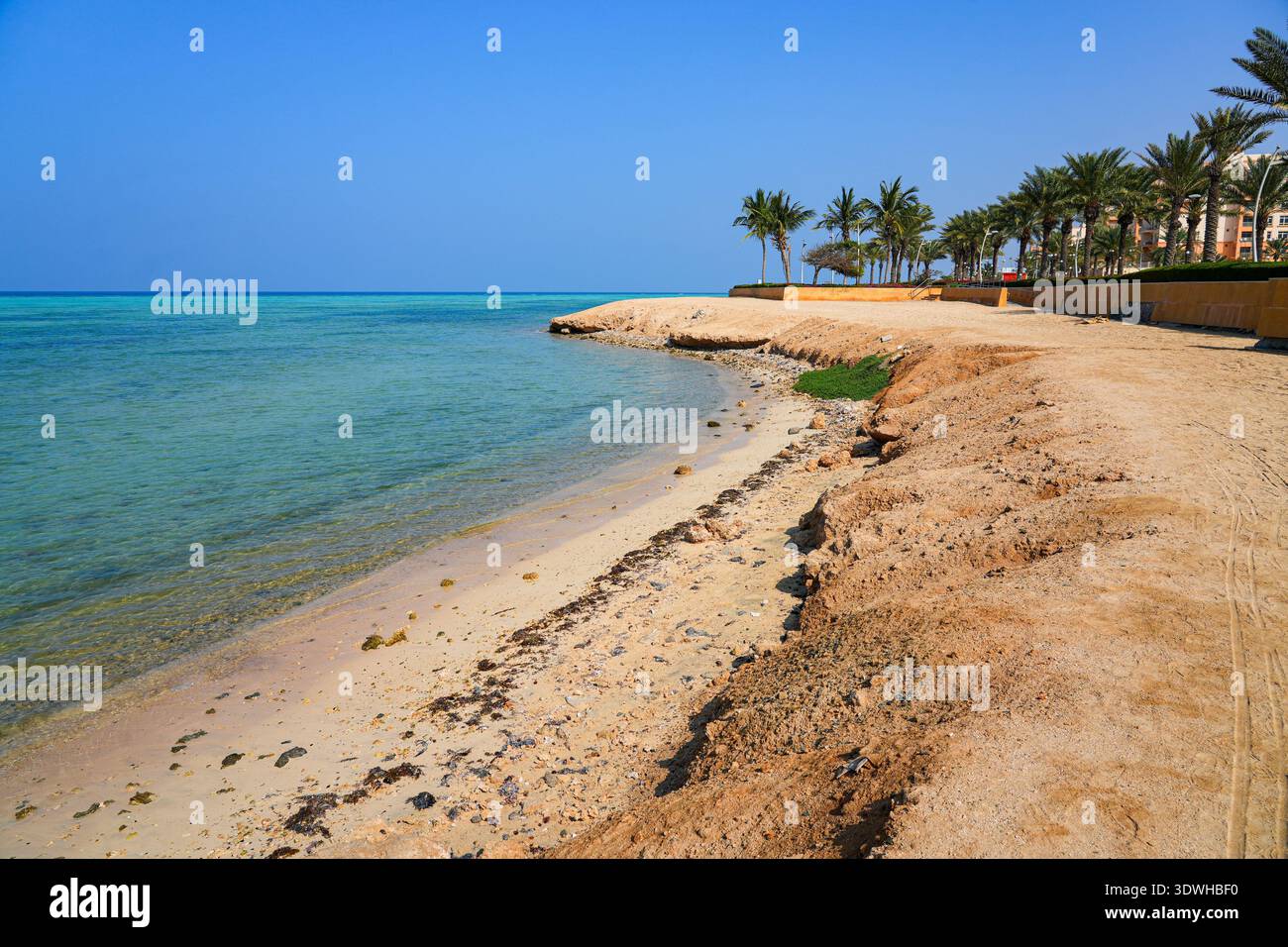 Bay La Sun Beach on the Red Sea coast in King Abdullah Economic City ...