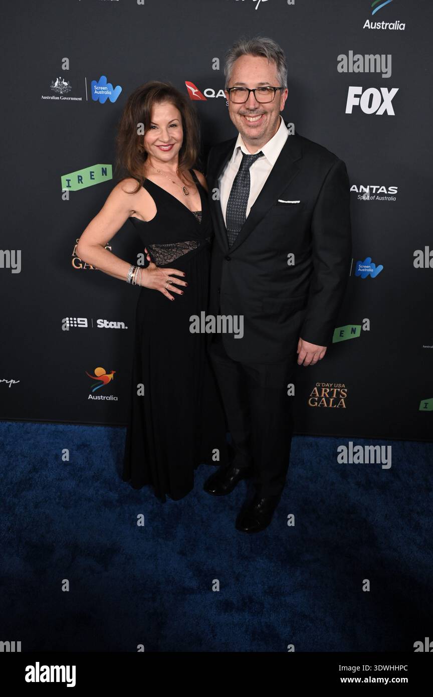 West Hollywood, CA USA. 26th Feb 2026. Kim Beattie, Stuart Beattie at ...