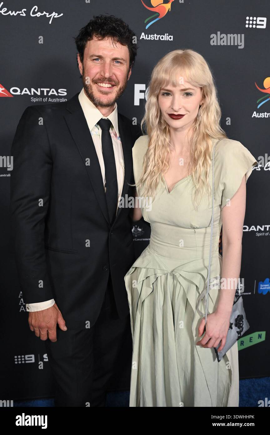 West Hollywood, CA USA. 26th Feb 2026. Aaron Jakubenko, Ashleigh ...