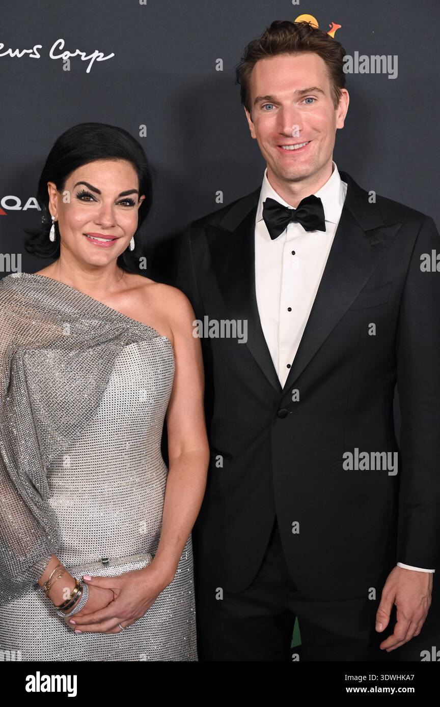 West Hollywood, CA USA. 26th Feb 2026. Nicole ONeil, Tom Keukenmeester ...