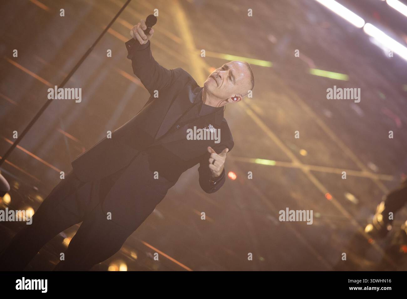 Eros Ramazzotti attends the 76th Sanremo Music Festival 2026 at Teatro ...