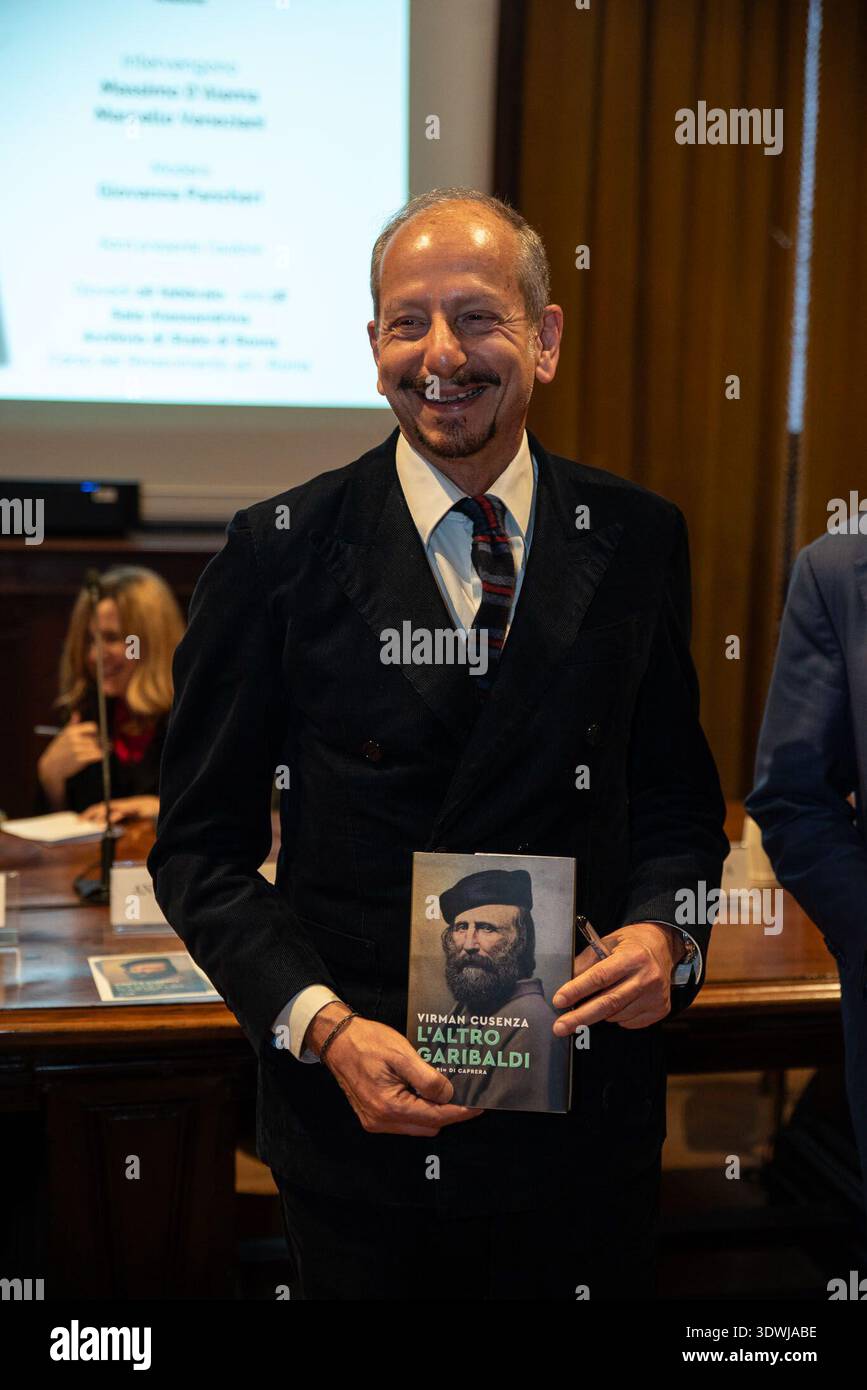 **NO WEB OR NEWSPAPERS ONLY FOR ITALY** Presentation of Virman Cusenza ...