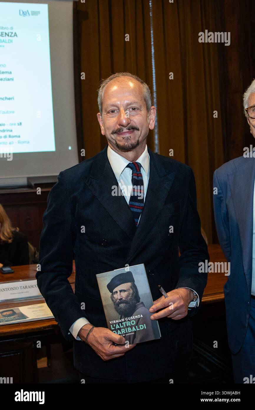**NO WEB OR NEWSPAPERS ONLY FOR ITALY** Presentation of Virman Cusenza ...