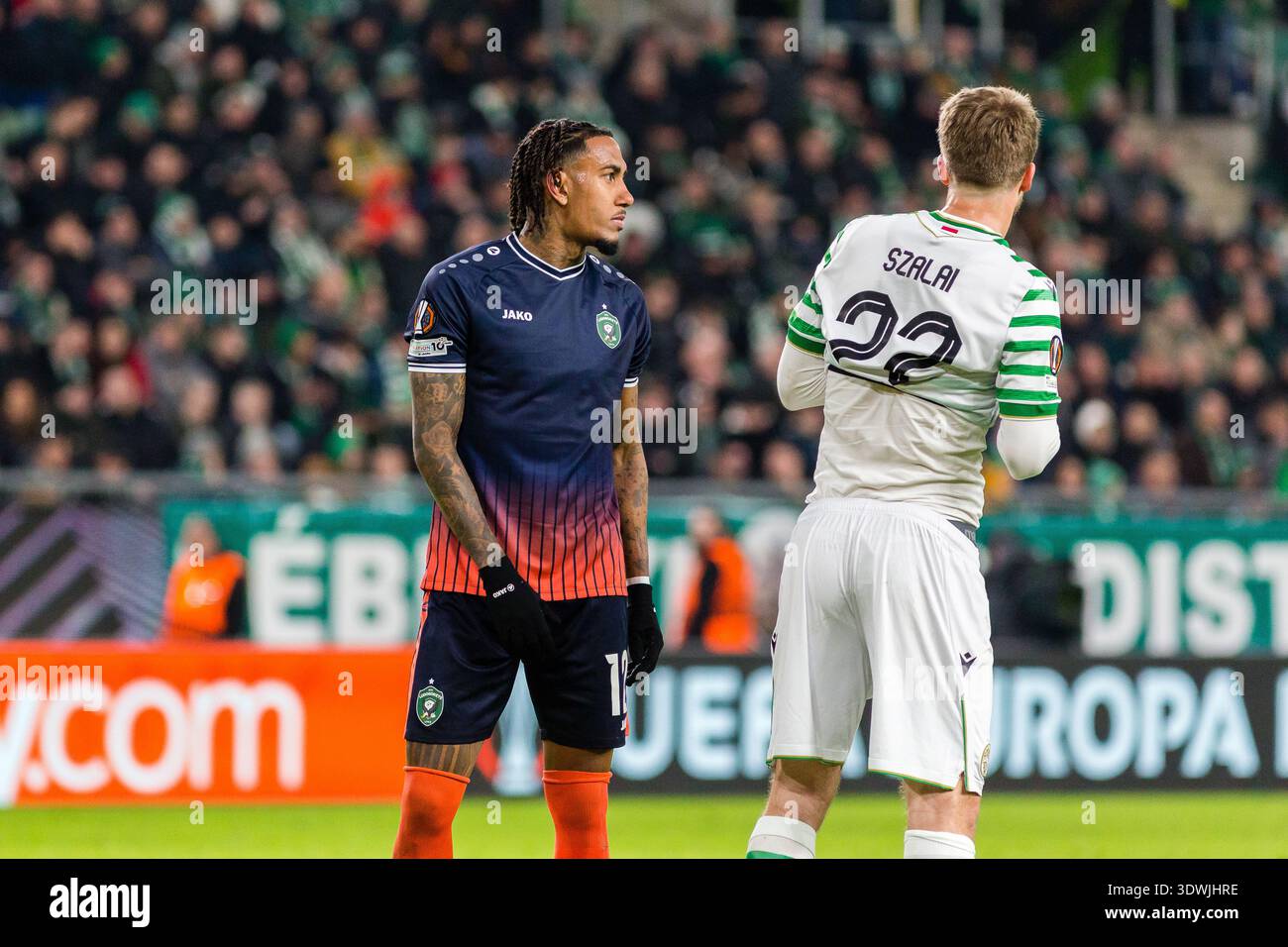 Budapest, Hungary. 26th, February 2026. Rwan Cruz (12) of Ludogorets ...