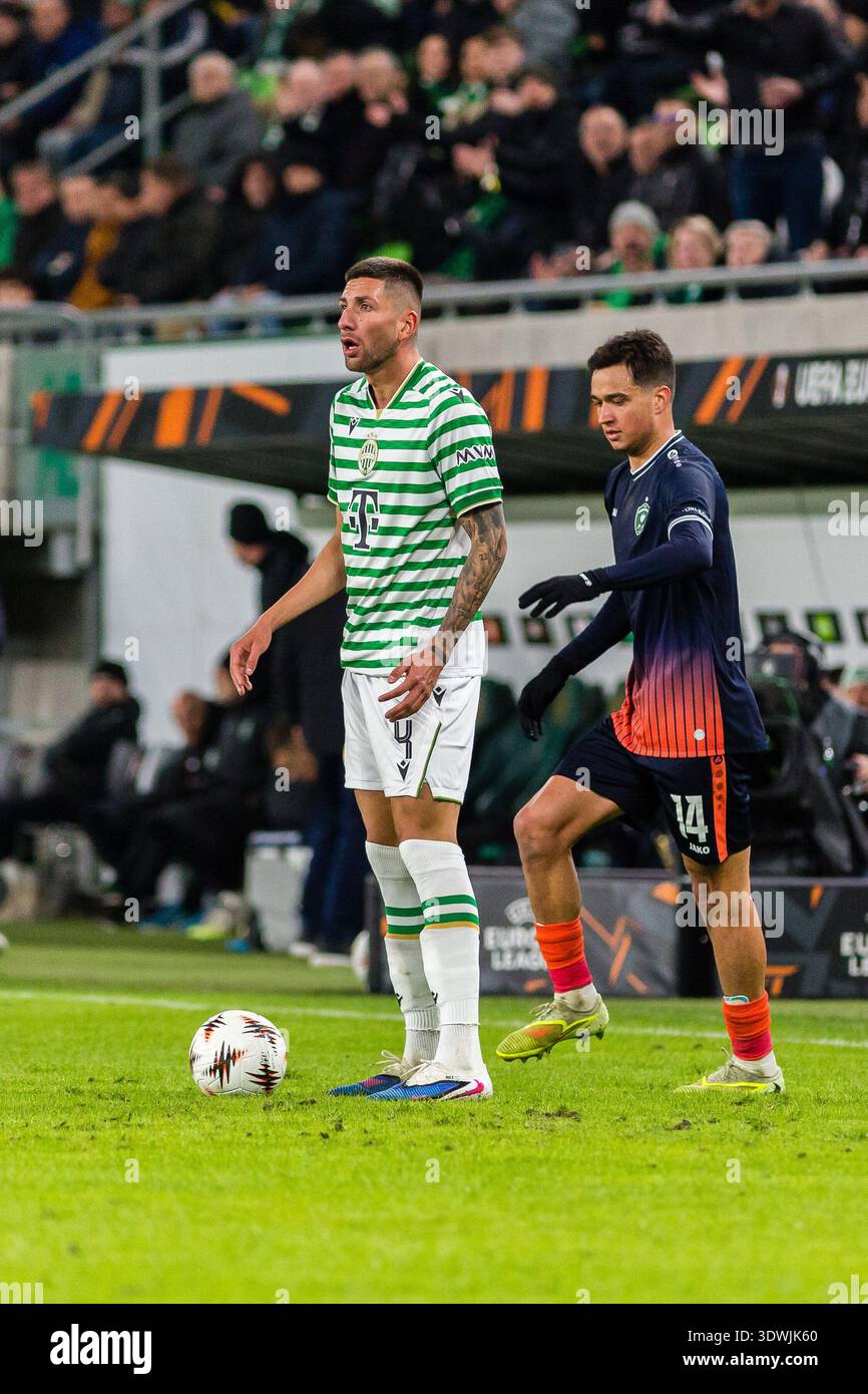 Budapest, Hungary. 26th, February 2026. Mariano Gomez (4) of ...