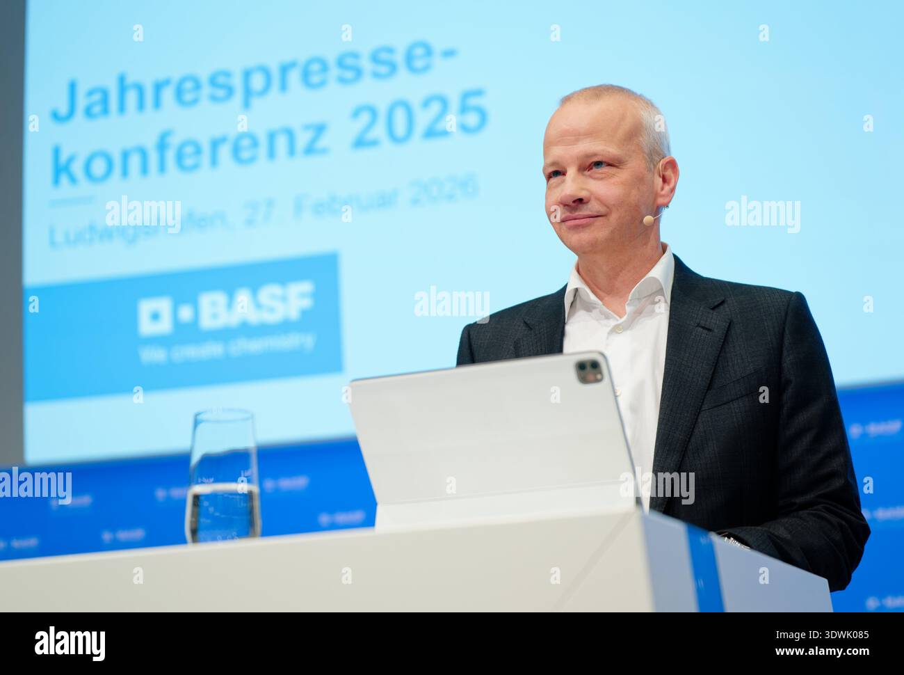 27 February 2026, Rhineland-Palatinate, Ludwigshafen: Markus Kamieth ...