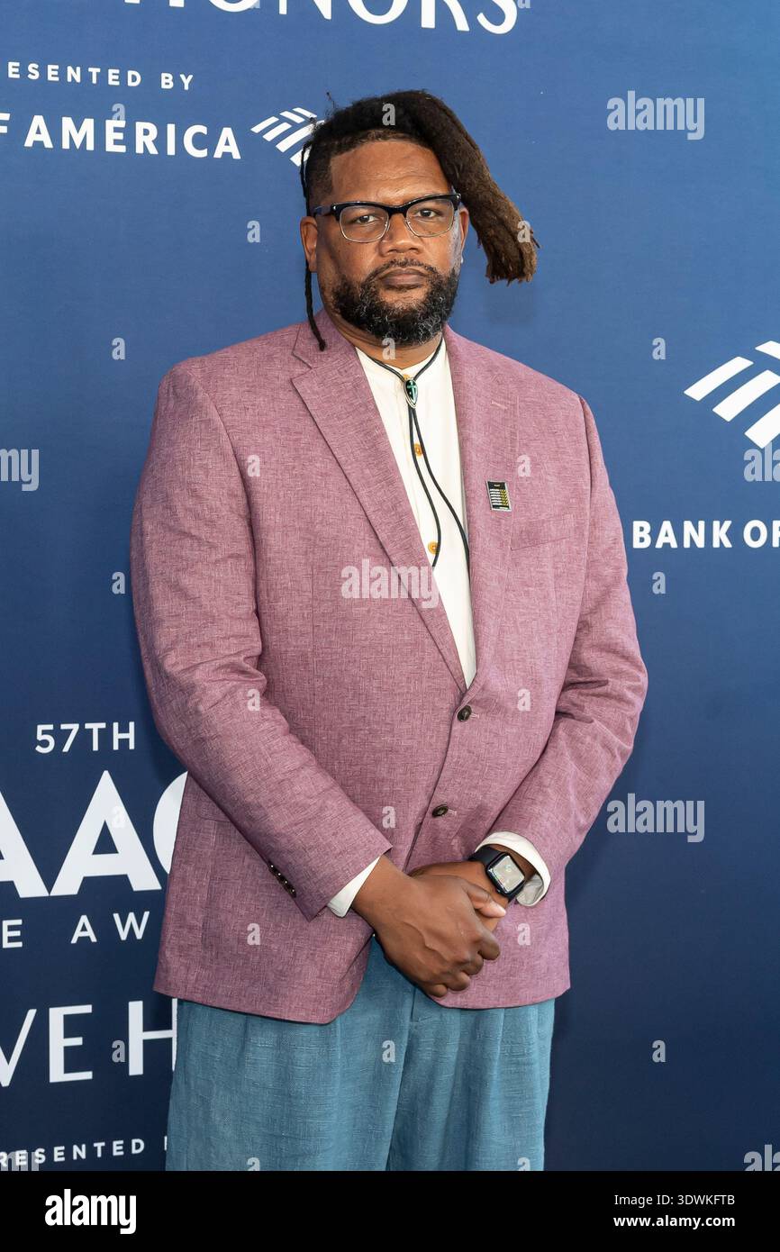 Jamal Watson attends the arrivals of the “57th NAACP Image Awards ...