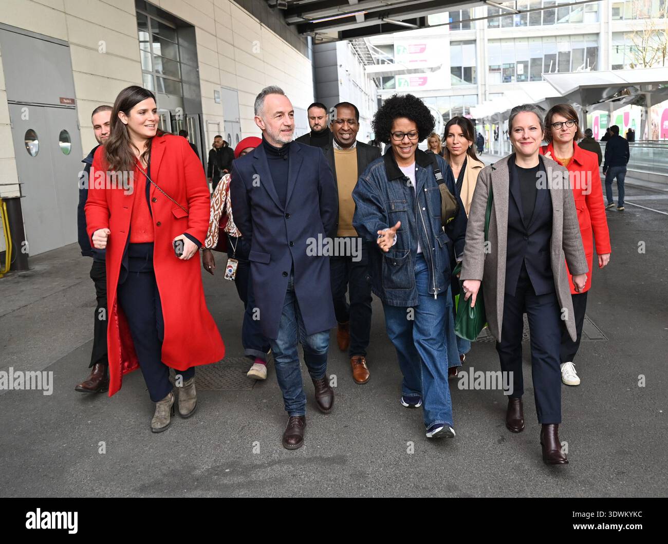 Paris, France. 27th Feb, 2026. Socialist candidate for Mayor in Paris ...