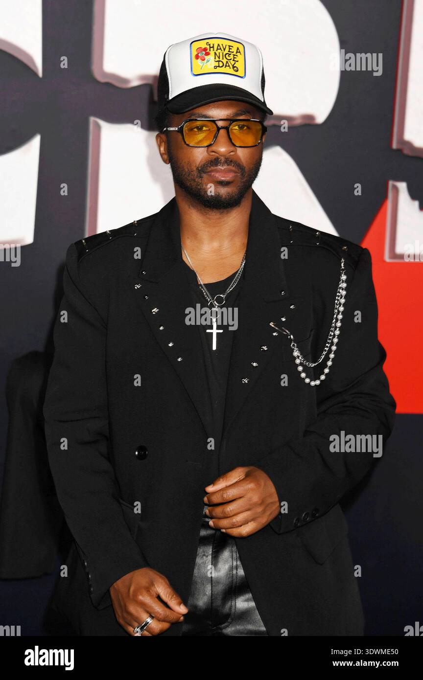 Trell Thomas bei der Weltpremiere des Kinofilms Scream 7 in den ...