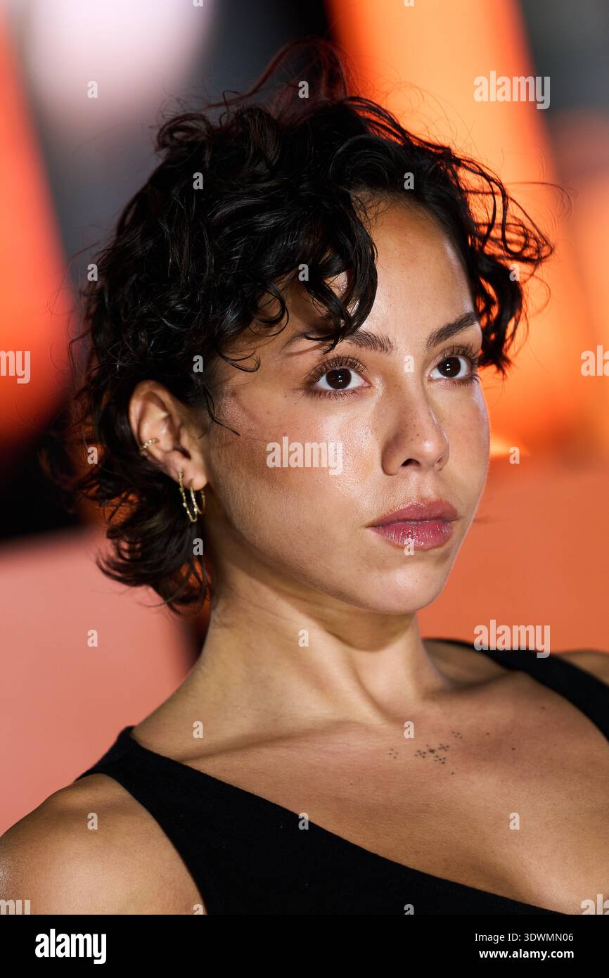 Poppy Ajudha poses for photographers upon arrival at the World premiere ...
