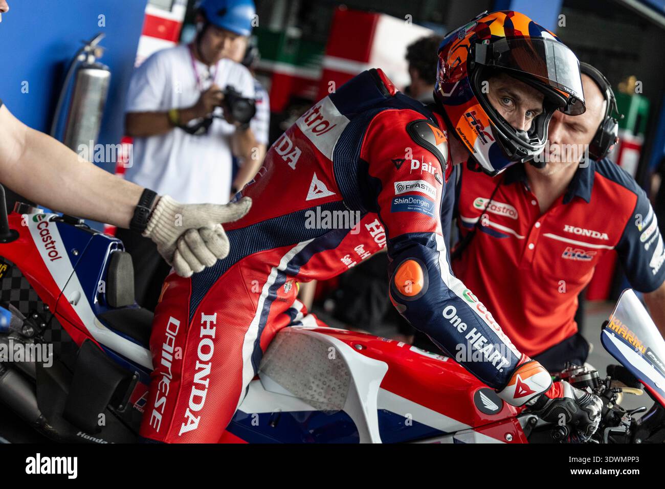 MARINI Luca (ita), Honda HRC Castrol, Honda RC213V, portrait during the ...