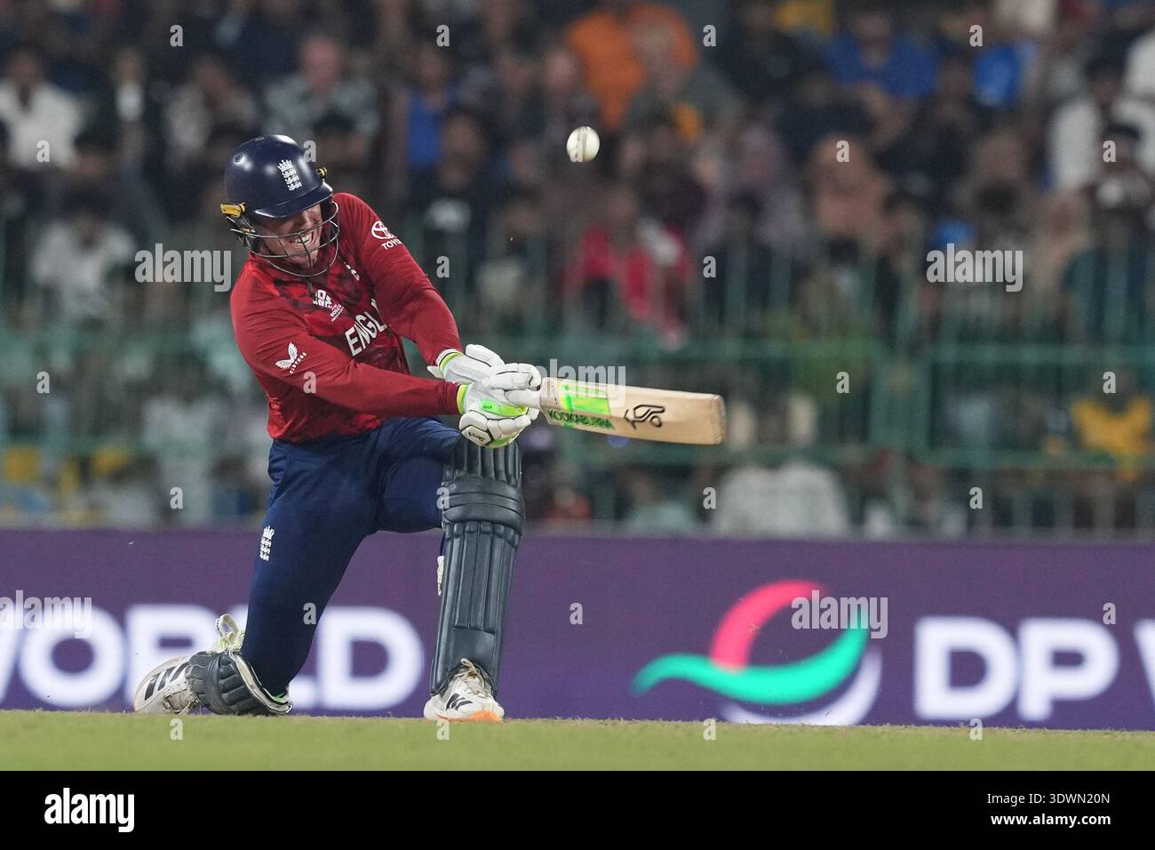 England's Tom Banton plays a shot during the T20 World Cup cricket ...
