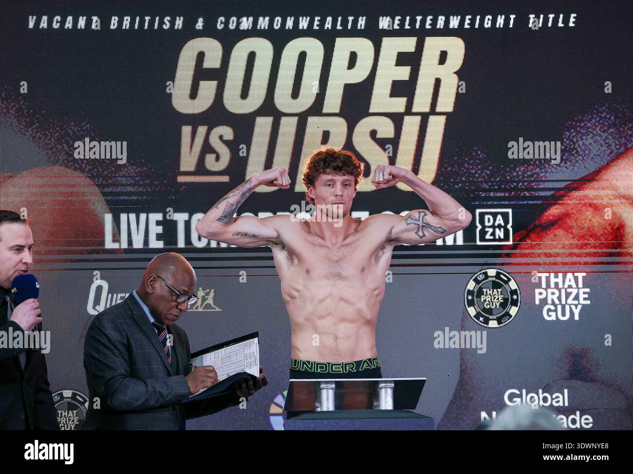 Ben Fail Post Weigh-In ahead of his Commonwealth International super ...
