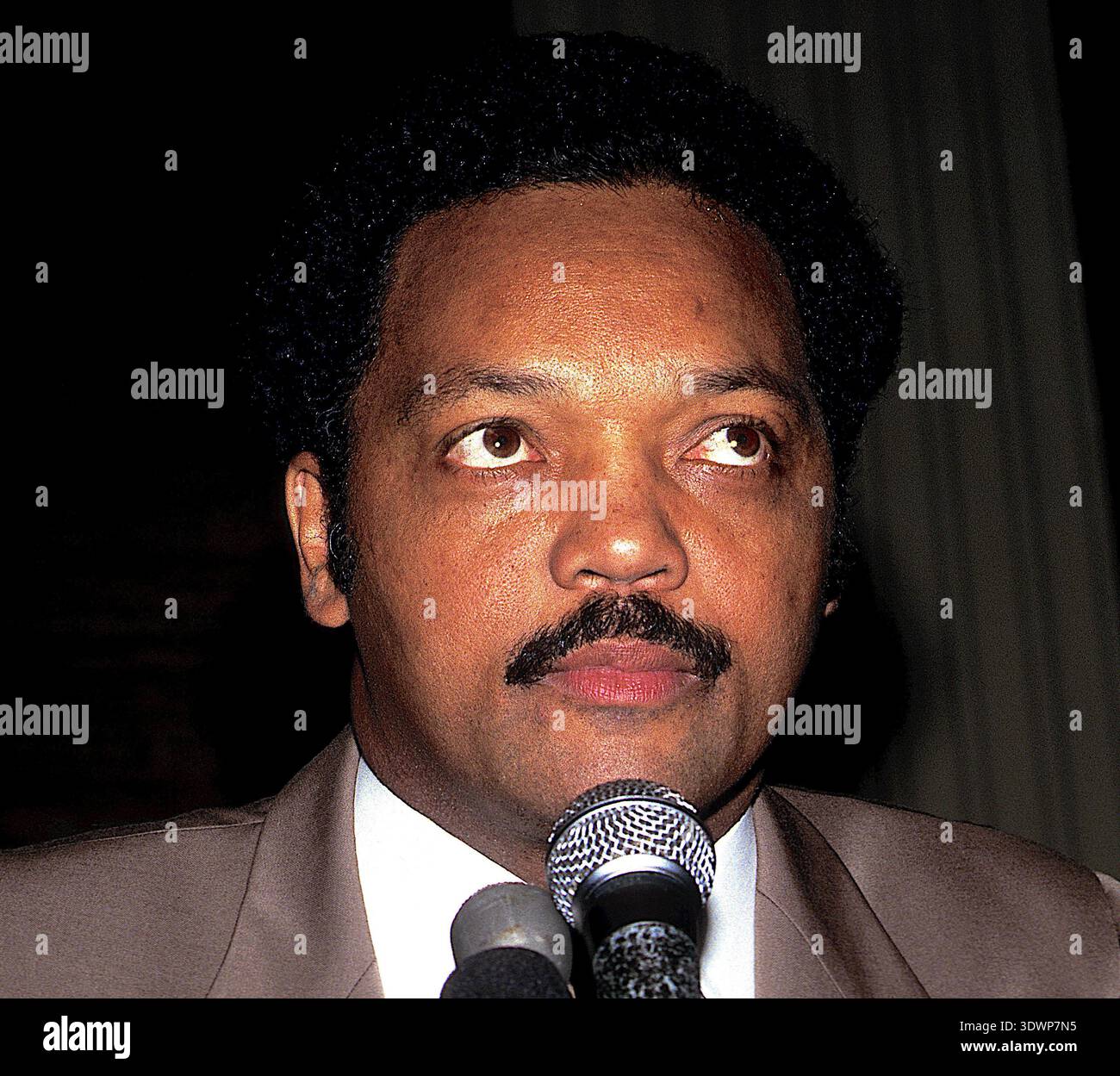 Chicago, Illinois, USA, 1987Jesse Jackson Portrait. Credit: Mark ...
