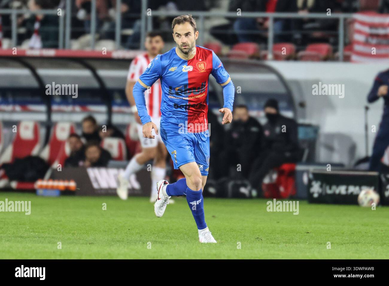 Krakow, Poland, 27th February, 2026, football 2025 2026 PKO BP ...