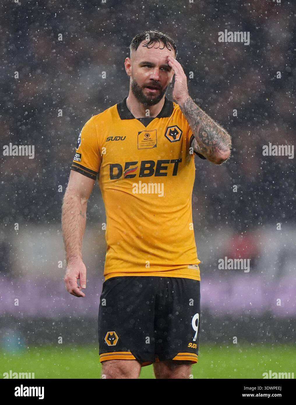 Wolverhampton Wanderers' Adam Armstrong during the Premier League match ...