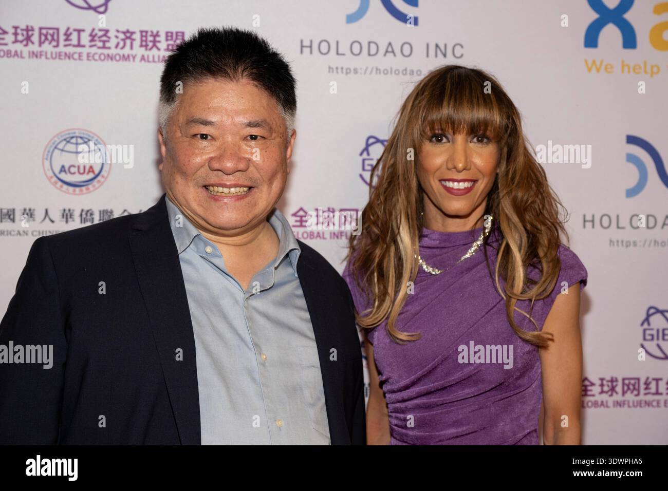 Krill Oil Michael Gui, Actress Jessica Ross attend 2026 XAVVI Global ...