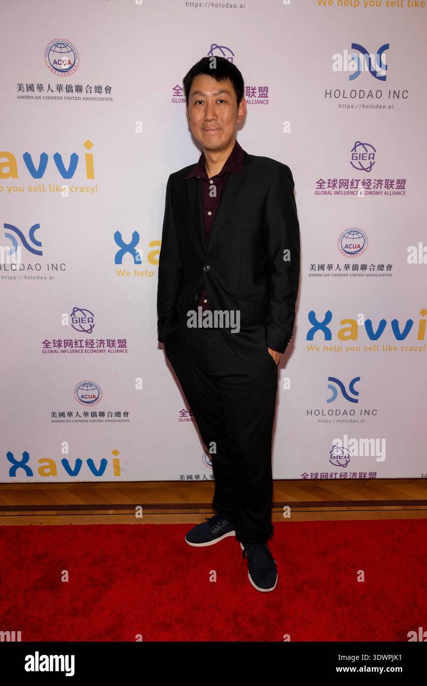 Nason owner Tyler Zhang attends 2026 XAVVI Global Influencer Business ...