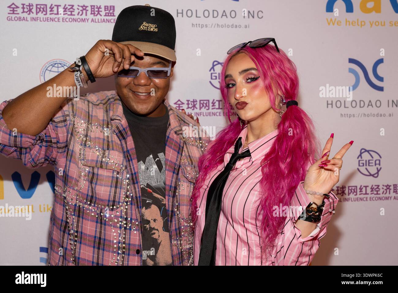 Actor Kyle Massey, Influencer / Singer McKenzi Brooke attend 2026 XAVVI ...