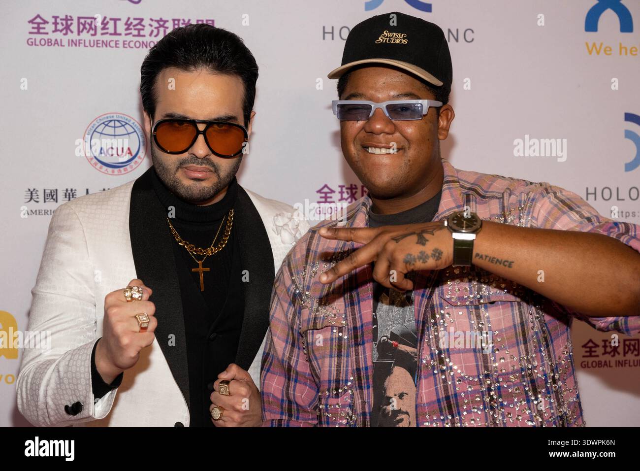 Actor James Darius Moshir, Actor Kyle Massey attend 2026 XAVVI Global ...