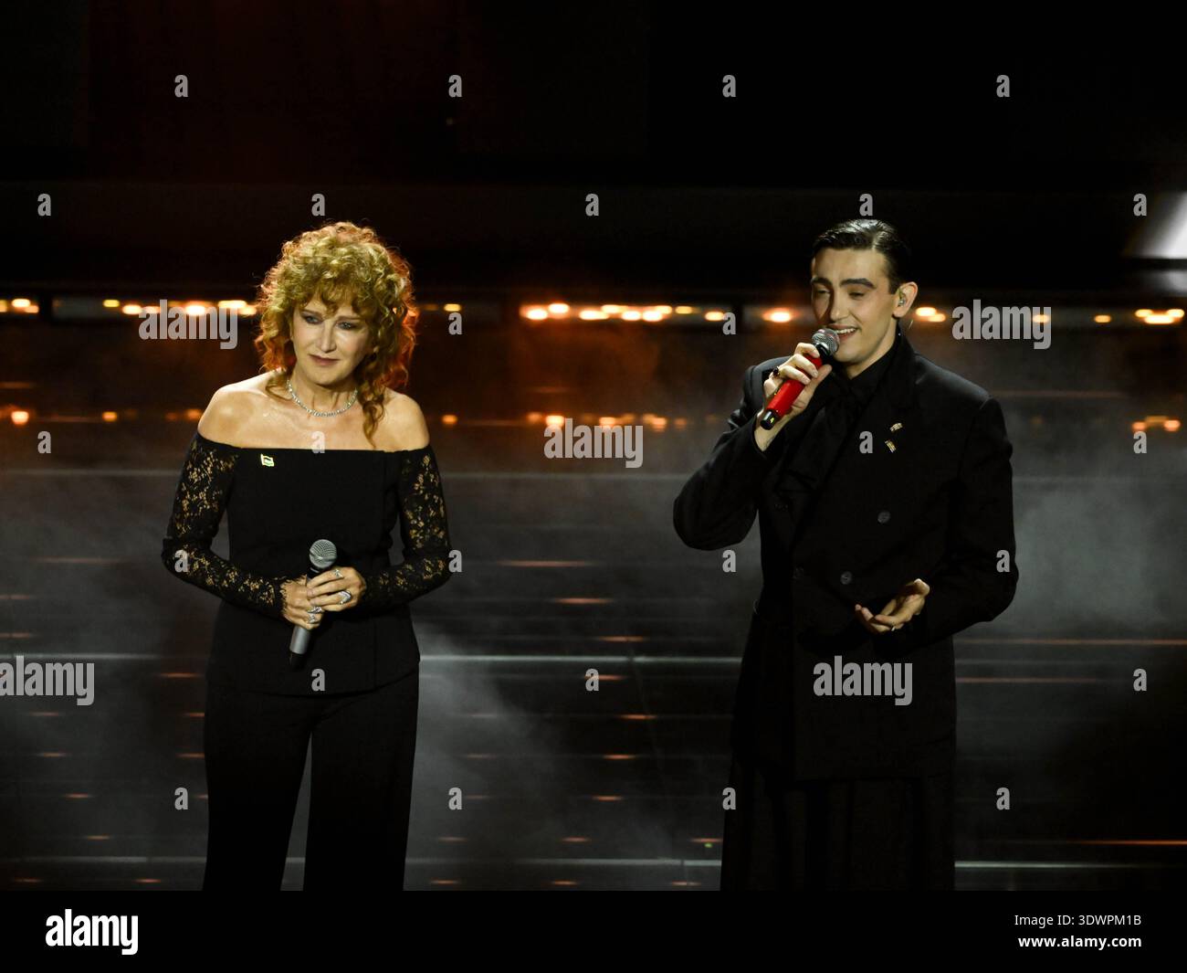 Sanremo, 76th Italian Song Festival. Fourth Evening. Pictured: Fiorella ...