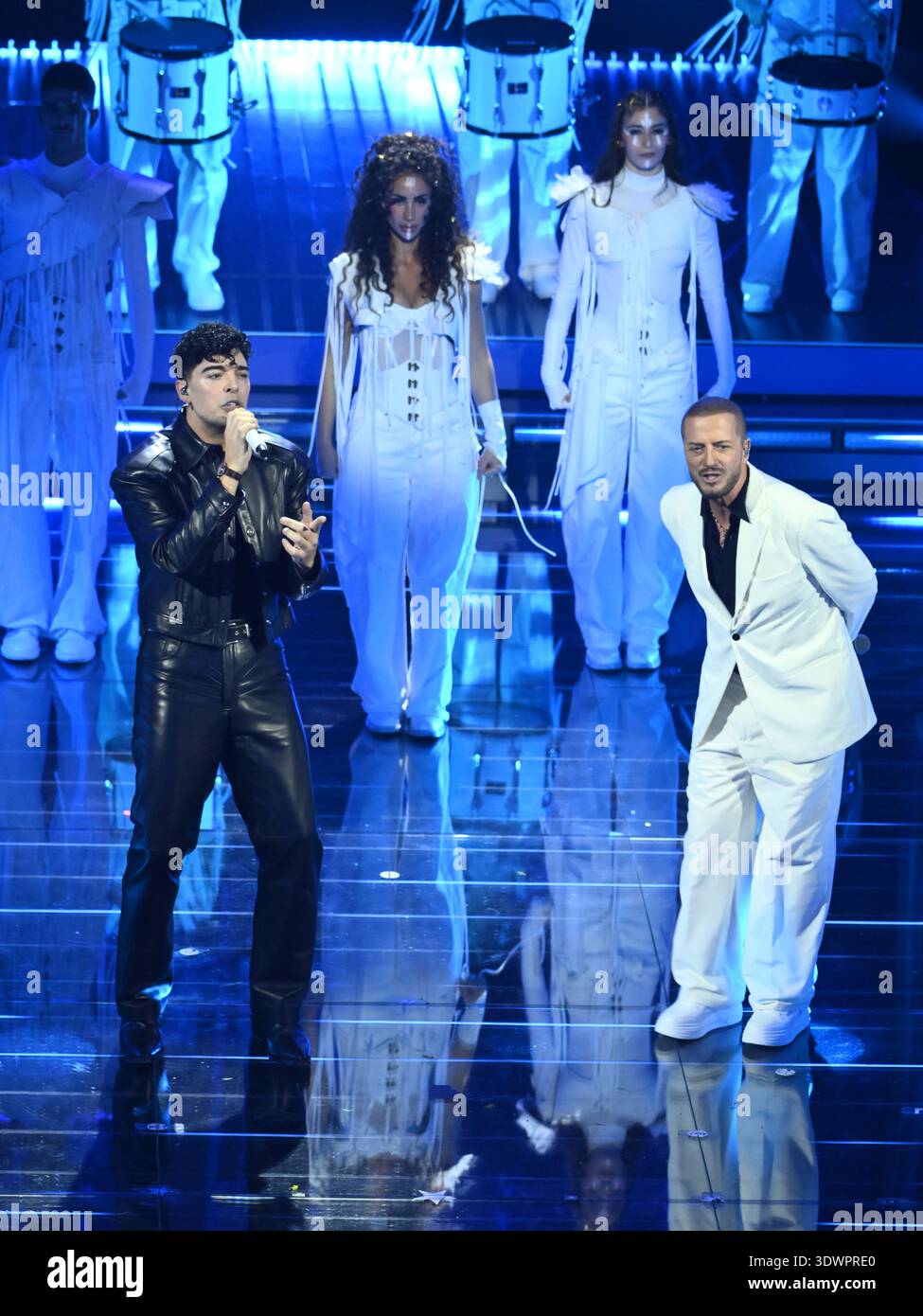 Sanremo, 76th Italian Song Festival - fourth evening. In the photo: Raf ...