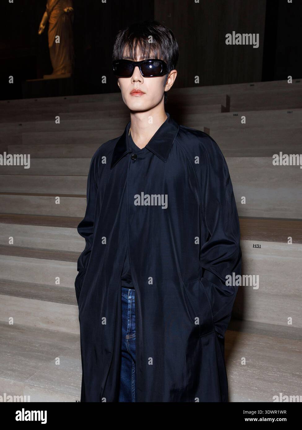 Xiao Zhan attends GUCCI Fall/Winter 2026-2027 runway during Milan ...