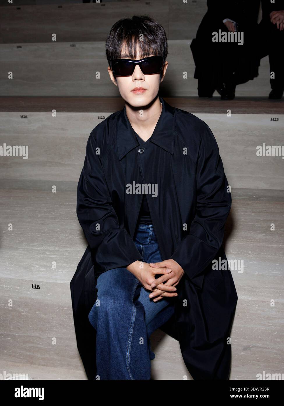 Xiao Zhan attends GUCCI Fall/Winter 2026-2027 runway during Milan ...