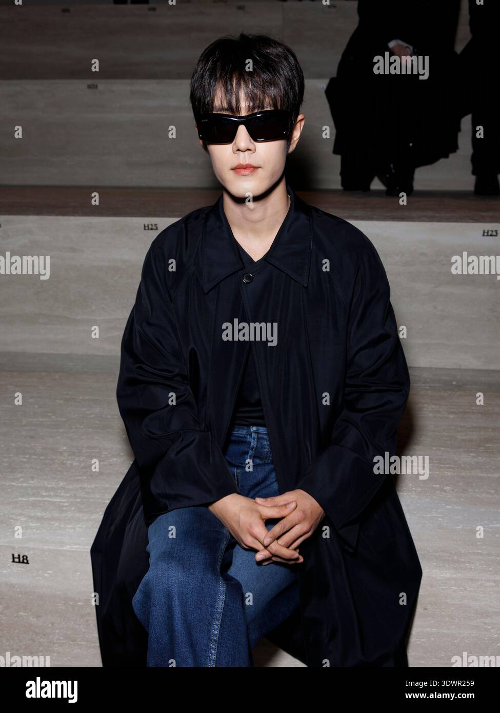 Xiao Zhan attends GUCCI Fall/Winter 2026-2027 runway during Milan ...