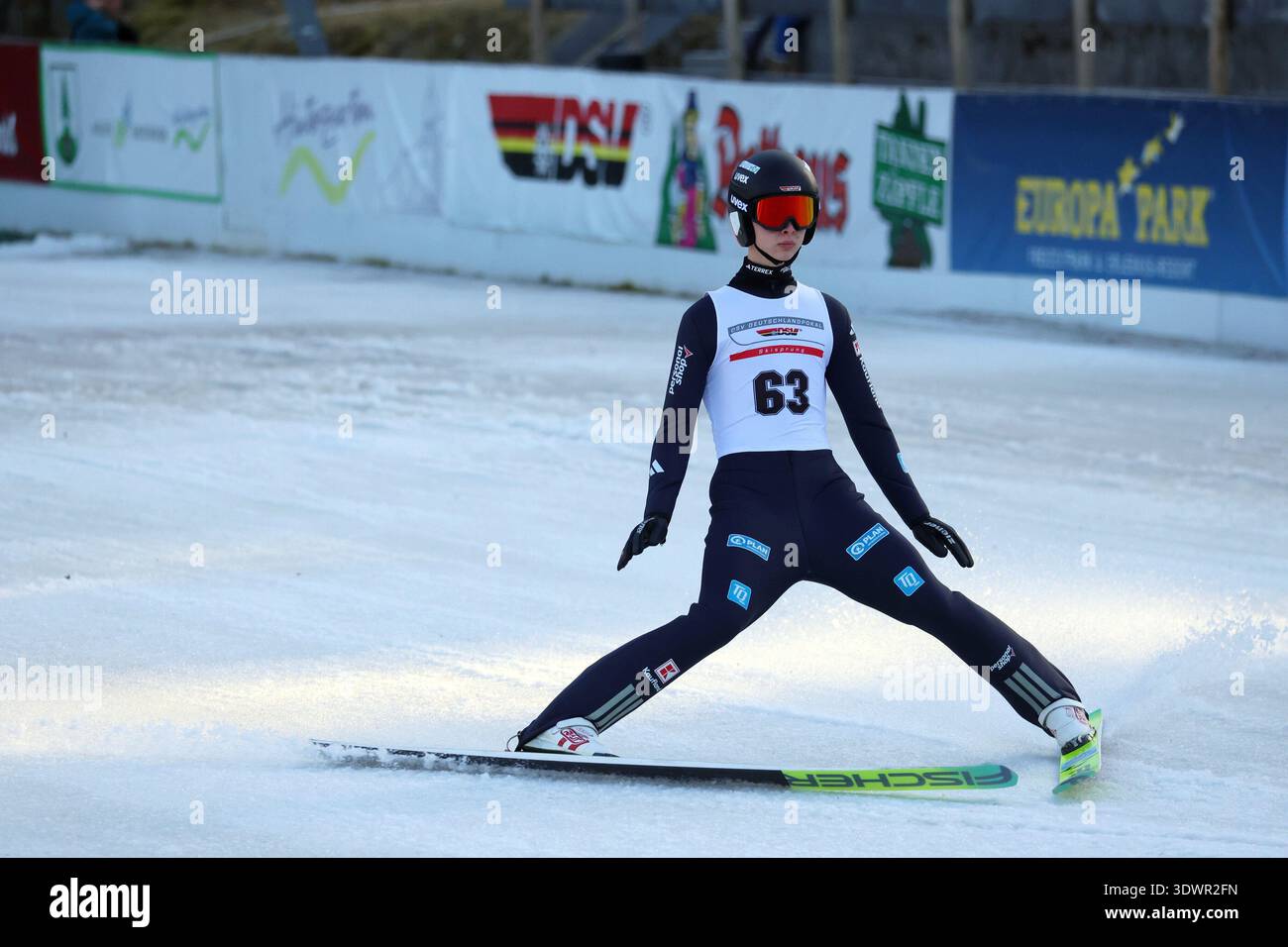 Robin Kloss (SC Willingen) at the DSV Youth Cup / Germany Cup Ski ...