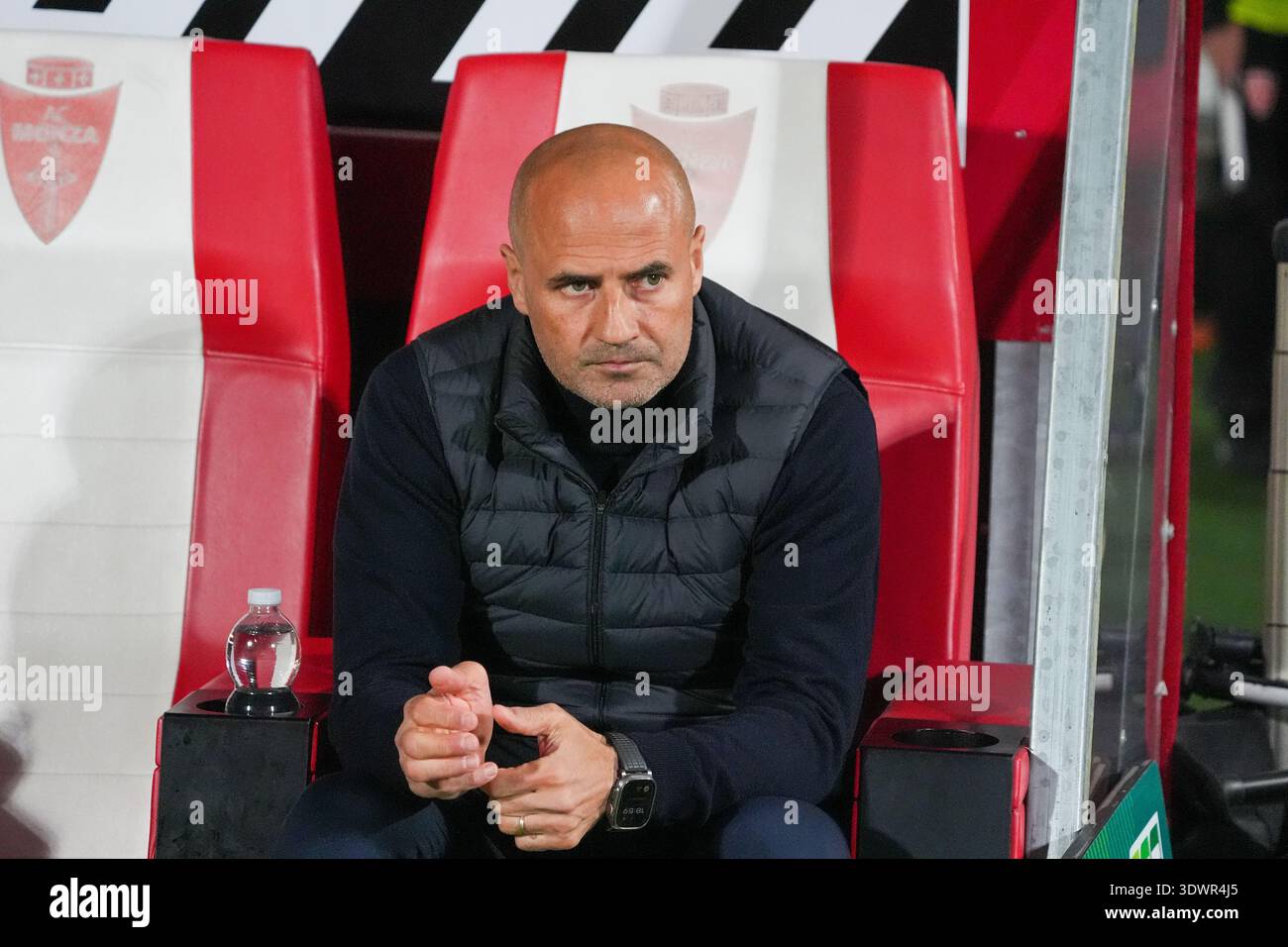 Paolo Bianco, head coach of AC Monza during the Italian championship ...