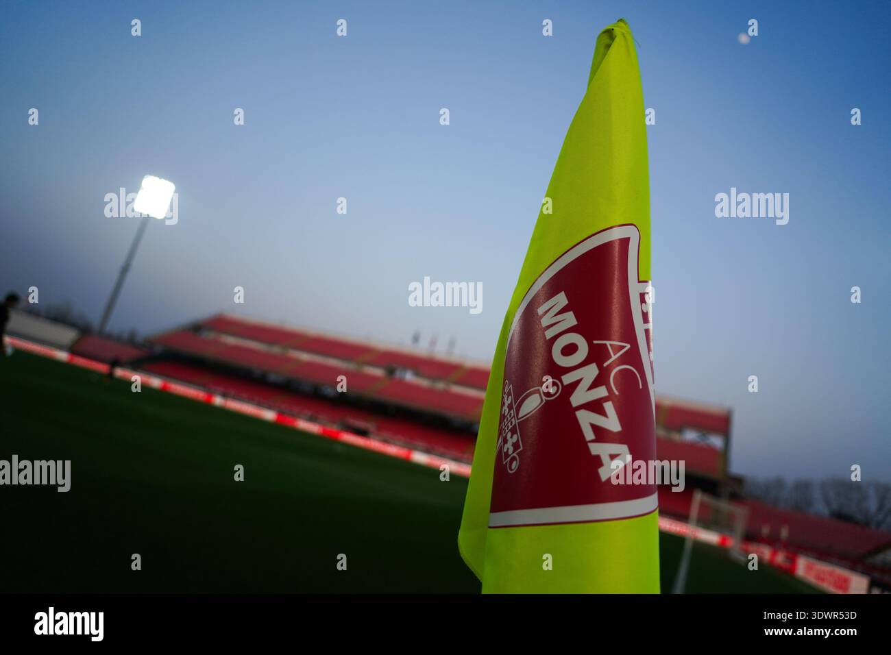 U-Power Stadium during the Italian championship Serie B football match ...