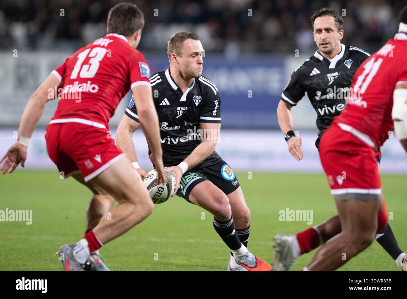 James Shillcock of Brive during the Pro D2 match between Brive and Dax ...